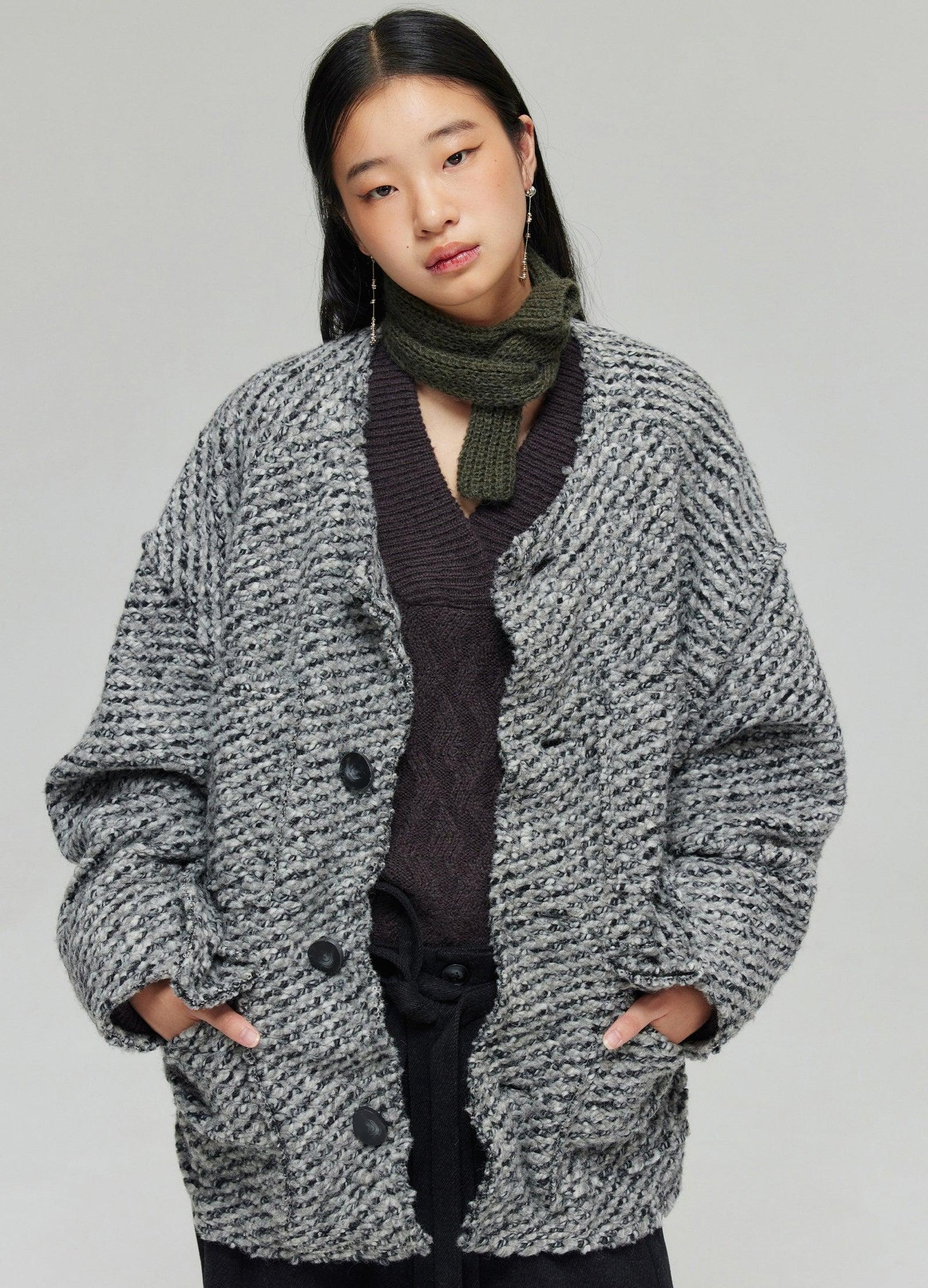 Chic Knit Mini Scarf