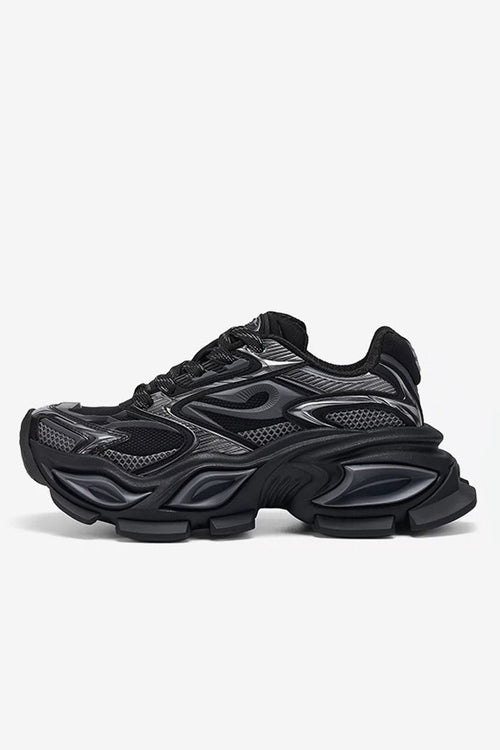 Dual-Eye Platform Running Sneakers