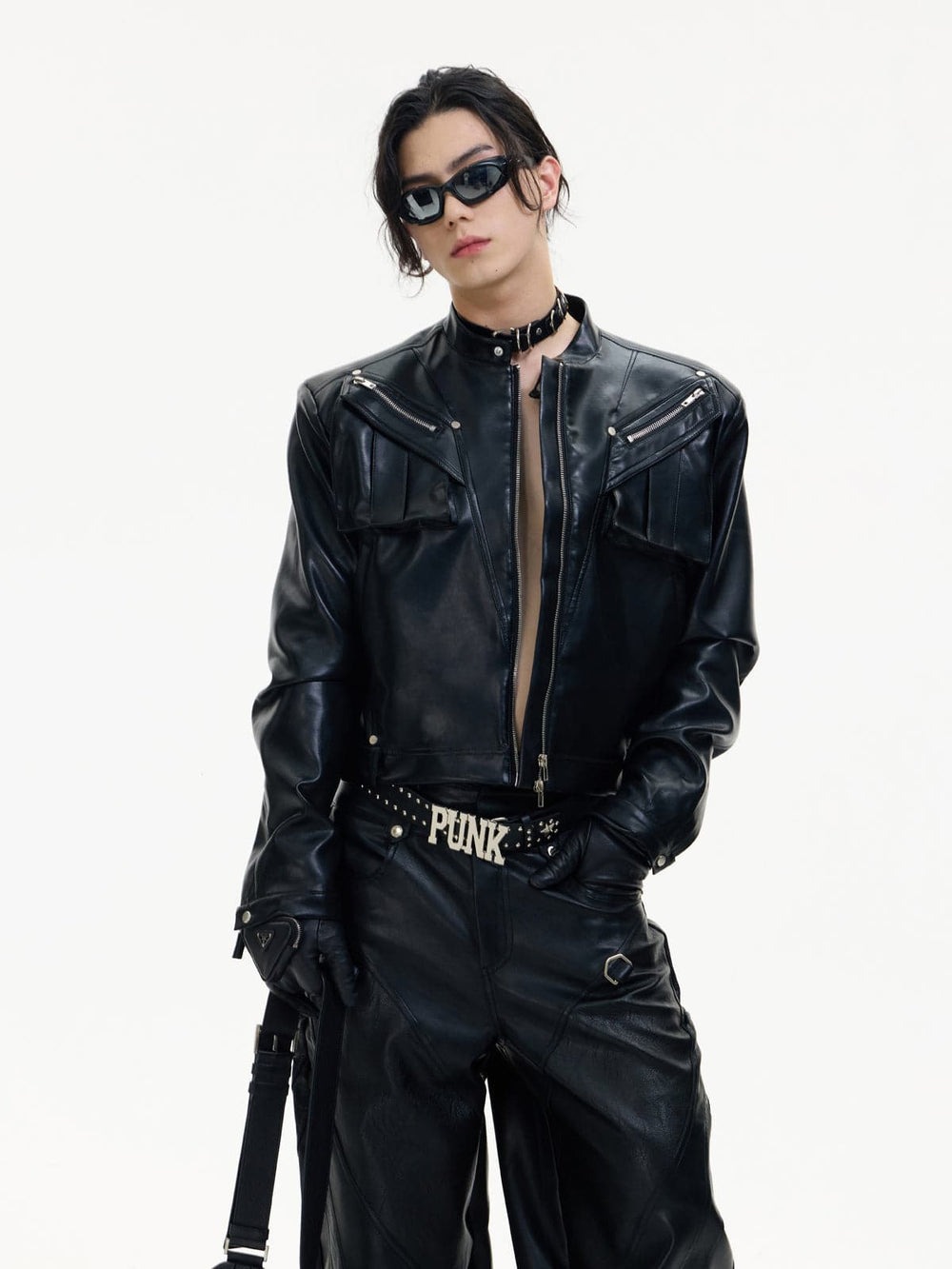 Rebel Studded Moto Jacket